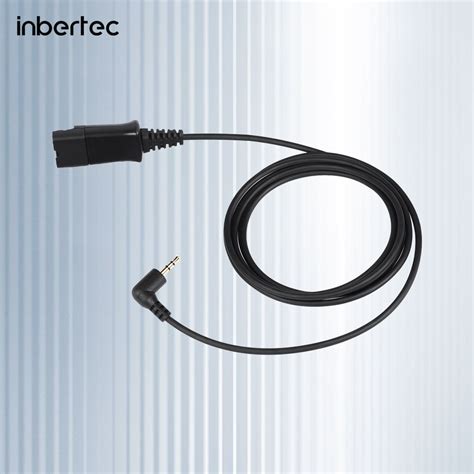 25mm Headset Cable For Poly Gn Jabra Ip Phone Headset Cable And