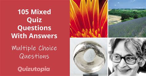 60 Best Multiple Choice Trivia Questions And Answers Quizutopia