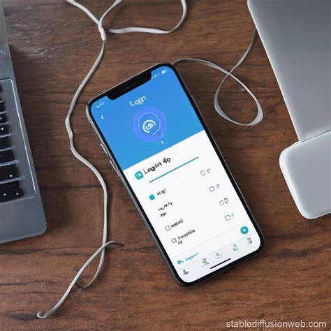 Smartphone With Blynk Iot App Stable Diffusion Online