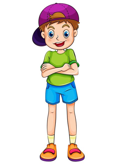 Мальчик в шортах рисунок 44 фото