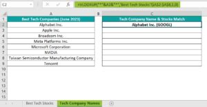 How To Compare Two Columns In Excel Using VLOOKUP