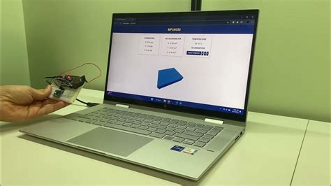 3d Visualization Of Mpu 6050 Accelerometer And Gyroscope Youtube