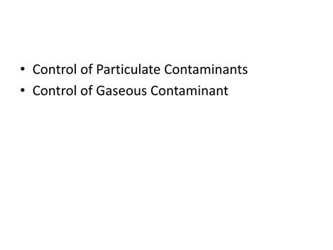 Ppt Unit Processes Of Air Pollution Control Powerpoint Presentation