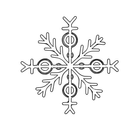 눈송이 눈 겨울 패턴 낙서 선형 만화 색칠 공부 프리미엄 벡터