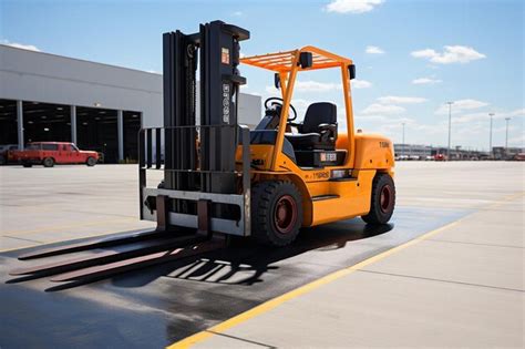 Premium Photo Forklift Assisting In Airport Ground Operations Best