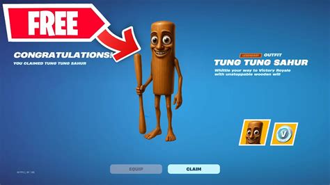 How To Get The Tung Tung Sahur Skin In Fortnite 2025 Not Patched