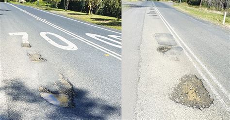 Crater Size Potholes 1 Tragedy Waiting To Happen