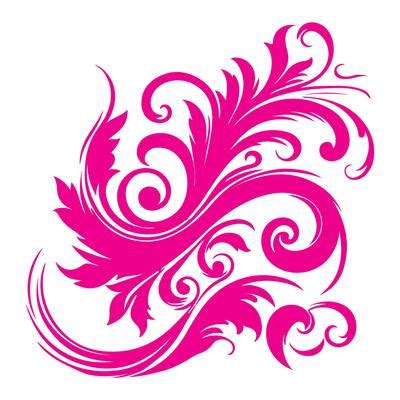 Girly Swirls Vector Art Icons And Graphics For Free Download
