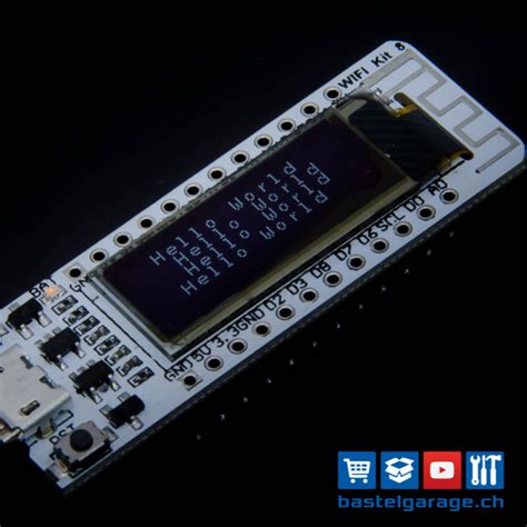 Heltec Wifi Kit8 Board Esp8266 32mbit Bastelgarage Elektronik Online Shop