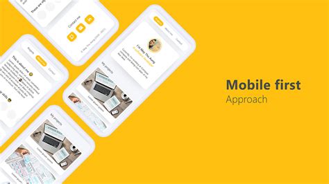 Portfolio UI Design On Behance