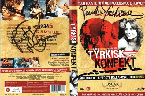 Danish Dvd Signed By Paul Verhoeven Monique Van De Ven And Rutger