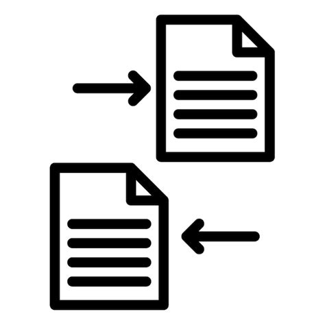 Premium Vector File Transfer Vector Illustration