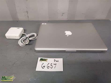 Apple MacBook Pro Specs In Pics Qty Michener Allen Auctioneering Ltd