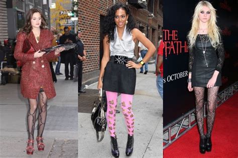 The Sweet Life Of Fashion Patterned STYLISH SEXY Tights