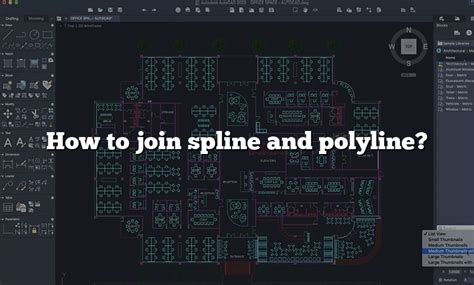 How To Join Spline And Polyline Caddikt