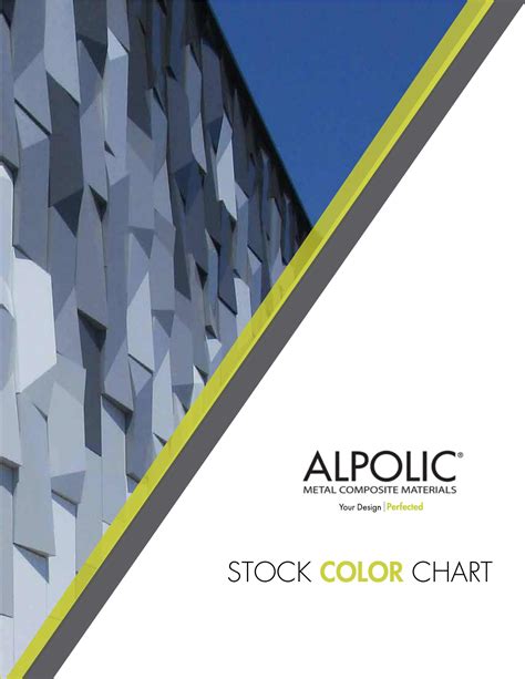 Alpolic Materials Catalogs Alpolic Stock Color Chart Arcat