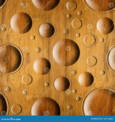 Abstract Paneling Pattern Seamless Background Wood Texture Stock Image