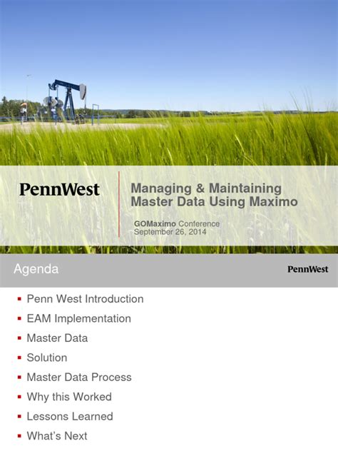 Managingandmaintainingmasterdatausingmaximo 1 Pdf