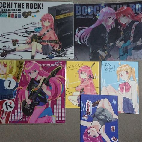 サイズは 日本で入手 ぼっち・ざ・ろっく 韓国版 3巻 特典 非売品ポスター 3種類 ・ざ・ろっ
