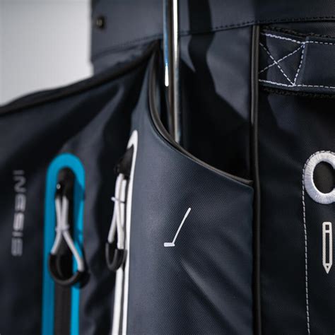 Golf Trolley Bag Waterproof Inesis Cart Blue Inesis Decathlon