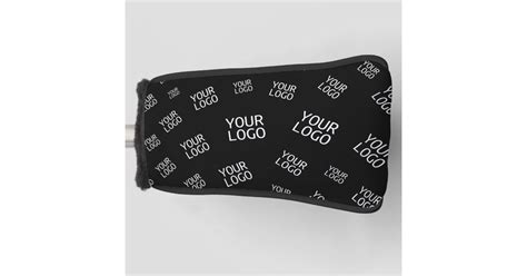 Your Design Photo Or Business Logo Randomly Tiled Golf Head Cover Zazzle
