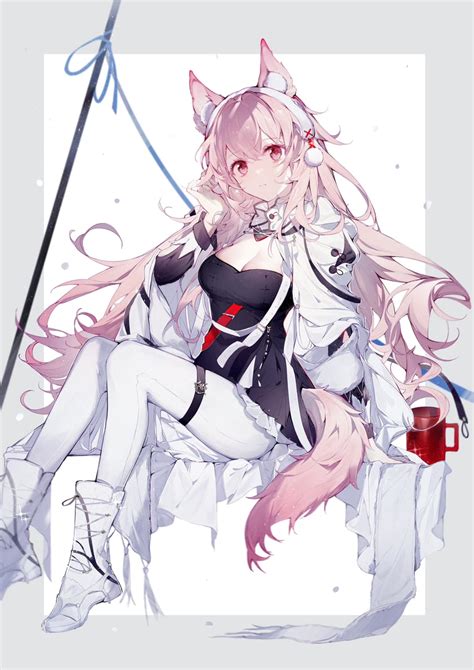 Pozyomka And Pozyomka Arknights Drawn By Qianqianjie Danbooru