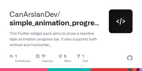 Github Canarslandev Simple Animation Progress Bar This Flutter