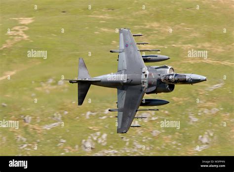 Bae Harrier Gr9 Zd379 4 Sqn Raf Cottesmore Low Level In The Welsh Military Training Area Lfa7