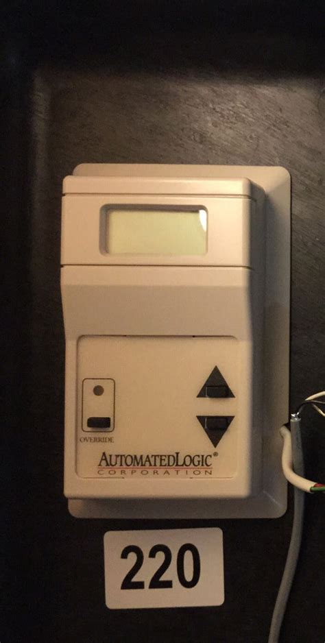 Automated Logic Thermostat User Manual