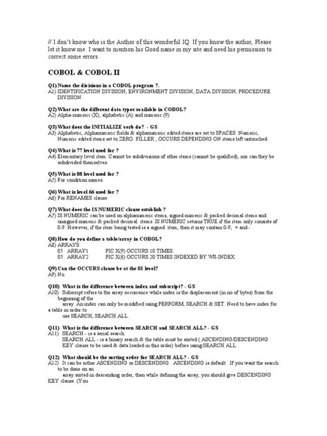 Interview Qa Pdf Binary Coded Decimal Library Computing
