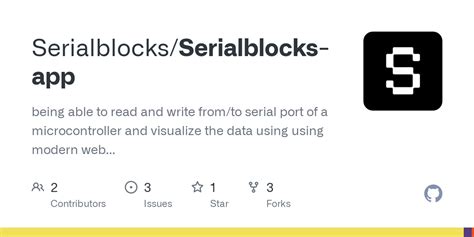 Github Serialblocksserialblocks App Being Able To Read And Write Fromto Serial Port Of A