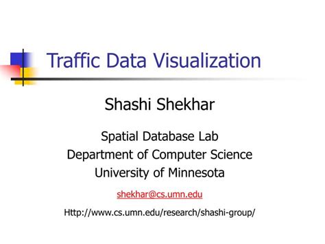 Ppt Traffic Data Visualization Powerpoint Presentation Free Download