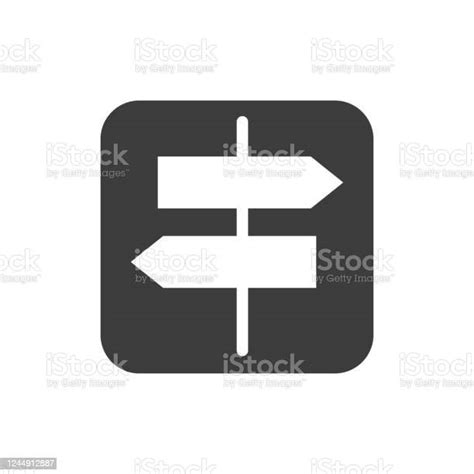 방향 화살표 도로 검은 색 문말 아이콘입니다 도시 가이드 공용 탐색 웹 페이지 모바일 앱 프로모션에 대한 픽토그램 Ui Ux Gui 디자인 요소입니다 편집 가능한 스트로크