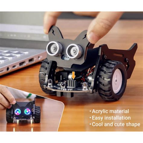 Crowbot Bolt Open Source Programmable Smart Robot Car Steam Robot Kit Ir Dialkove Ovladanie
