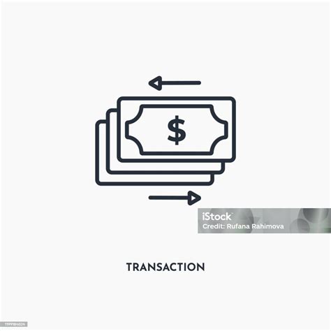 트랜잭션 개요 아이콘입니다 간단한 선형 요소 그림입니다 흰색 배경에 격리 된 라인 트랜잭션 아이콘입니다 얇은 스트로크 기호는 웹 모바일 및 Ui에 사용할 수 있습니다 구매에