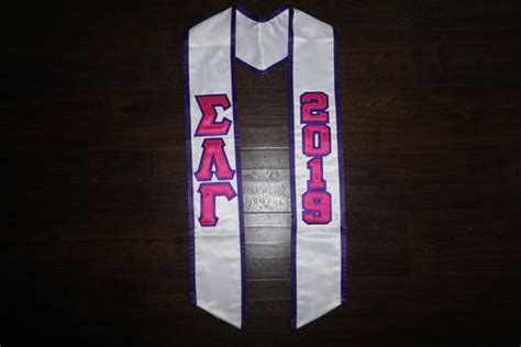 Sigma Lambda Gamma Graduation Stole Mysite