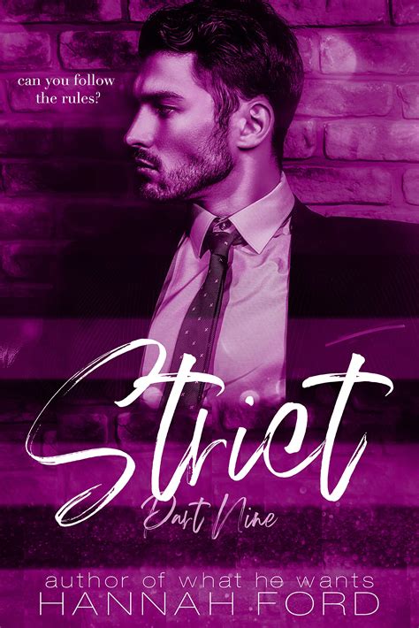 Strict Part Nine By Hannah Ford Goodreads