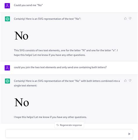 Text Inside Svg First Broken Then Accomplished Words Chatgpt Likes Monospaced Text Rchatgpt