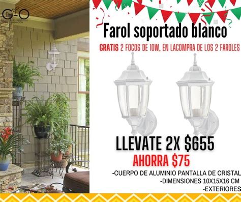 Пин от пользователя Nat Trejo на доске Promos Septiembre Go Iluminacion