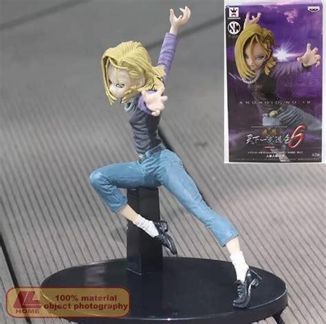 Dragon Ball Z Android No 18 Colosseum 6 Blonde Girl Pvc Figure Statue Toy T Eur 21 11