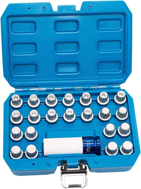 Timtokit Wheel Lock Removal Tool Kit Lug Nut Key Set Compatible With Vw