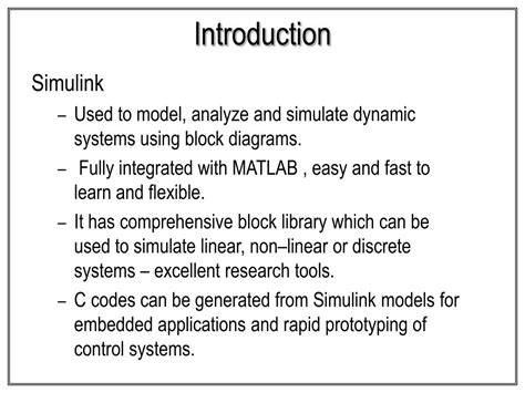 Ppt An Introductory On Matlab And Simulink Powerpoint Presentation Free Download Id 226243