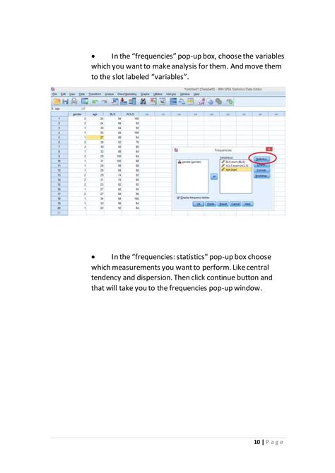 Descriptive Statistics SPSS DOCX Science