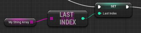 Array Nodes Unreal Engine 427 Documentation Epic Developer Community