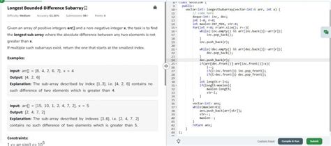 Gfg160 Geekstreak2024 Womenintech Slidingwindow Deque Twopointer Nandini Sannareddy
