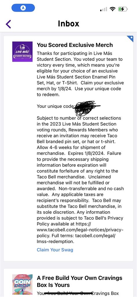 Anyone Else Have This Problem Says My Code Isnt Valid For The Shirt Rtacobell