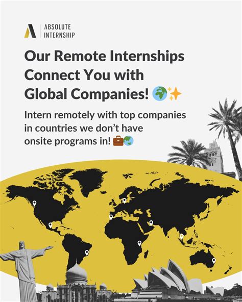 Remotework Internshipopportunity Internships Remote Absolute