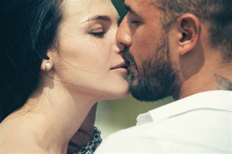 Passionate Sensual Lovers Enjoying Intimacy Making Love Passionate