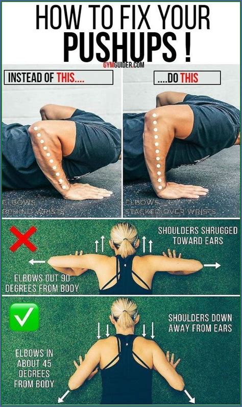 Create A Strong Foundation For Fitness Push Up Guide Push Ups For
