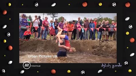 სპორტის უცნაური სახეობები ცოლებით სირბილი Youtube